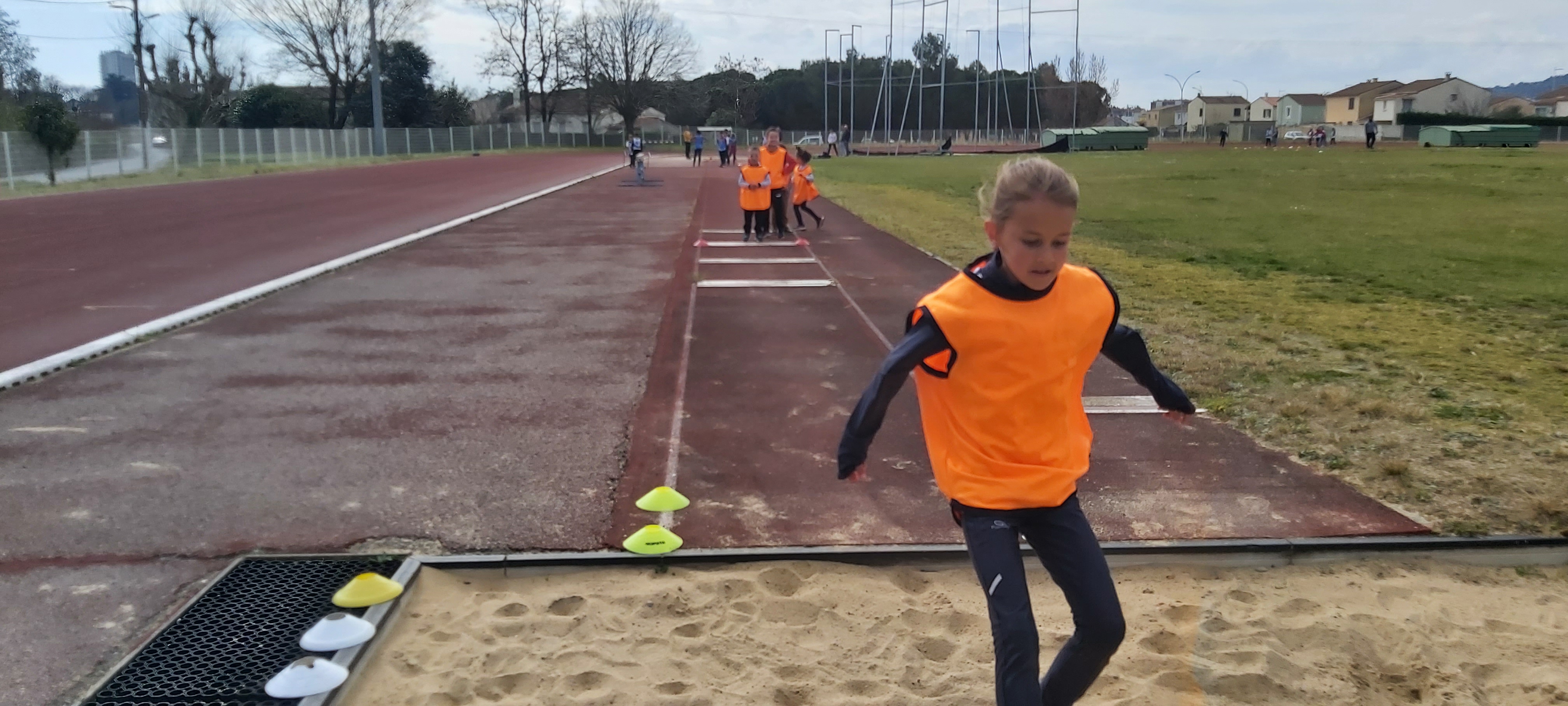 Alès Cévennes Athlétisme - Kid athlétique - Baptiste Gérard aux France